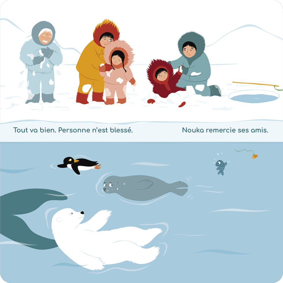 SOUS LA GLACE | Les éditions des éléphants